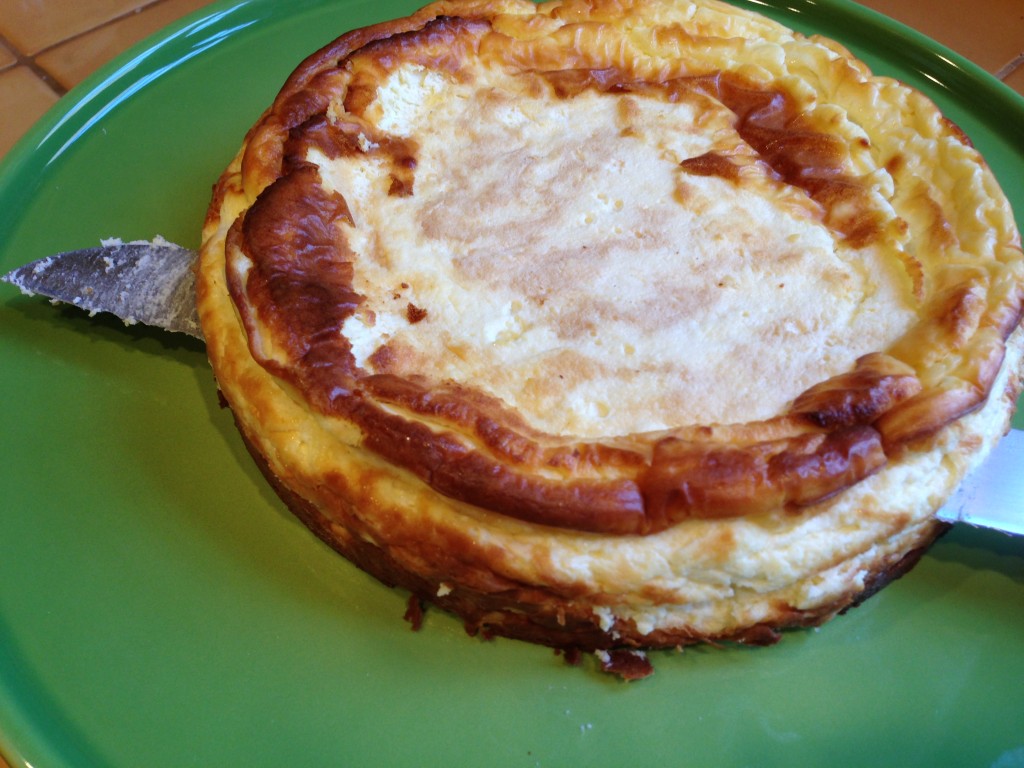 Savory Goat Cheese Cake | At Home With Friends
